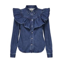Only Bluse 'ONLIndigo' Damen Gr&ouml;&szlig;e XXS blue denim