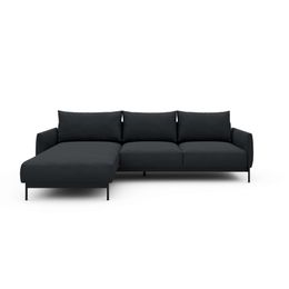Ecksofa TENKSOM, B:255cm H:68cm T:185cm, grau, Sofas, "Tokey, Polsterecke, Couch, Recamiere links und rechts montierbar", Bezüge wechselbar, hoher