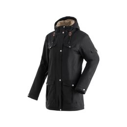 Maier Sports Damen Funktionsjacke "Nayla", schwarz, Gr. 42, 100% Polyester, Jacken, Warmer Wintermantel f&uuml;r kalte Tage