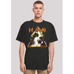 F4NT4STIC Damen T-Shirt "Def Leppard Hysteria", schwarz, Gr. M, Obermaterial: 100% Baumwolle, Shirts, Premium Qualit&auml;t