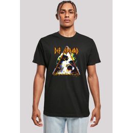 F4NT4STIC Herren T-Shirt "Def Leppard Hysteria", schwarz, Gr. XS, Obermaterial: 100% Baumwolle, Shirts, Premium Qualität