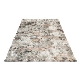 Teppich Obsession, B:40cm H:38mm L:60cm, grau, Polyester, Wohnzimmer, Teppiche, "My Camouflage 845", 2-farbig gemustert, besonders weich, Hoch-Tief