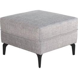 Jockenh&ouml;fer Hocker, B:65cm H:46cm T:65cm, grau, JOCKENH&Ouml;FER GRUPPE, 100% Polyester, Garten, Hocker, "Novara", mit hervorragendem Sitzkomfort