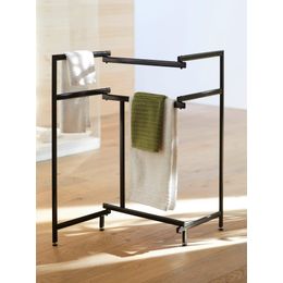 Handtuchst&auml;nder HEINE HOME, schwarz, Handtuchhalter