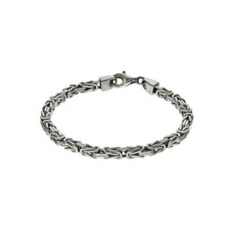 Armband Firetti "Schmuck Geschenk Silber 925 Armschmuck Armband Königskette" Gr. 21, silber (silberfarben), Armbänder, Herren, 21, Silber 925 (Sterlingsilber), Made in Germany