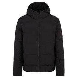 Skijacke Ziener "TYERS", Herren, Gr. 56, schwarz, Obermaterial: 100% Polyester recycled;Futter: 1. 100% Polyester, 2. 100% Polyamid;Wattierung: 1. 100% Polyester, 2. 100% Polyethylenterephthalat recycelt, Jacken