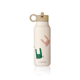 Liewood Kinder Wasserflasche, Trinkflasche Falk 350 ml - Recycelter Edelstahl, Isoliert, Auslaufsicher