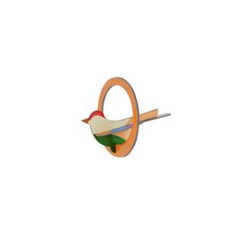 Studio ROOF Ornament, Bastel-Set, 3D Wandobjekt - Robin