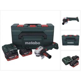 Wb 18 lt bl 11-125 Quick Akku Winkelschleifer 18 v 125 mm Brushless + 2x Akku 5,5 Ah + Ladegerät + x ( 613054660 ) - Metabo