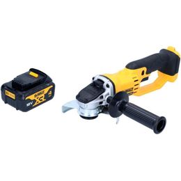 Dewalt - dcg 412 n Akku Winkelschleifer 18 v 125 mm + 1x Akku 4,0 Ah - ohne Ladegerät