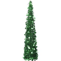 vidaXL - Künstlicher Pop-Up-Weihnachtsbaum Grün 150 cm pet