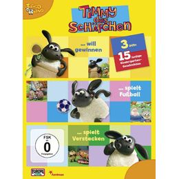 Jackie Cockle - GEBRAUCHT Timmy das Schäfchen - Timmy will gewinnen / Timmy spielt Fußball / Timmy spielt Verstecken [3 DVDs] - Preis vom 20.12.2024 05:58:17 h