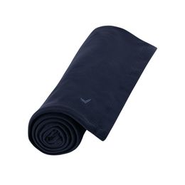 Tagesdecke TRIGEMA "TRIGEMA Fleecedecke", blau (navy), Polyester, Tagesdecken