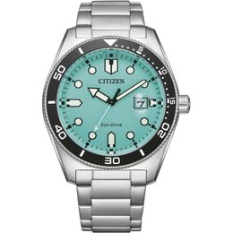 Solaruhr Citizen "AW1760-81W", silber (silberfarben), Armbanduhren, Herren, Armbanduhr, Herrenuhr