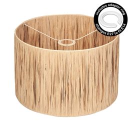 hofstein Granja Lampenschirm 35 cm Naturfarben