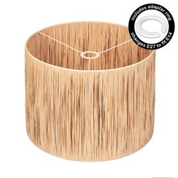 hofstein Granja Lampenschirm 40 cm Naturfarben