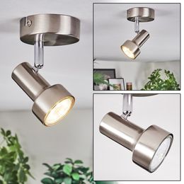 hofstein Edain Deckenleuchte LED Chrom, Nickel-Matt, 1-flammig