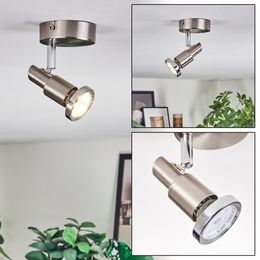 hofstein Firan Deckenleuchte LED Chrom, Nickel-Matt, 1-flammig