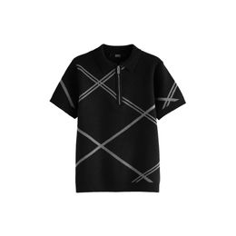 next Shirt Jungen Gr&ouml;&szlig;e 110 grau / schwarz
