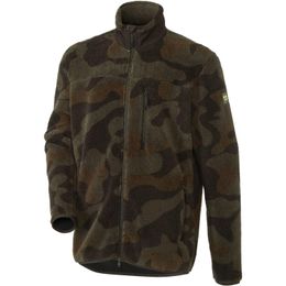 Wald & Forst Wald & Forst Pilefleecejacke Camo Oliv Camo (Gr&ouml;&szlig;e: XL)