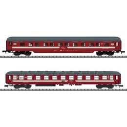 MiniTrix T18254 Persoenenwagen 2er-Set EC Venezia Teil 3 der MÁV-START Venezia Set 3