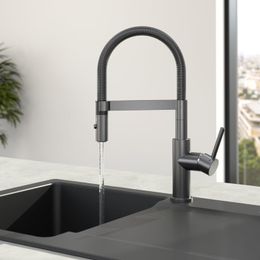 Villeroy & Boch Villeroy & Boch Steel Expert Compact Küchenarmatur, schwenkbar, 92730005,