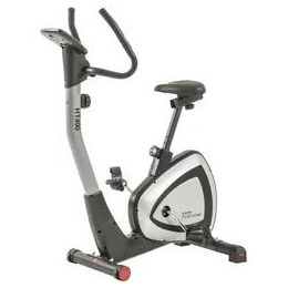 Heimtrainer Motive Fitness by U.N.O. "HT 400 (mit/ohne Unterlegmatte)" Gr. 1, grau (aluminiumfarben, grau), Fahrradtrainer, ohne Unterlegmatte, Schwungmasse ca. 6 kg, 8 Widerstandsstufen, B:48cm H:126cm L:90cm