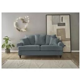 3-Sitzer Home Affaire "WESTMINSTER", grau (anthrazit), B:200cm H:95cm T:100cm, Sofas, mit Federkern-Polsterung