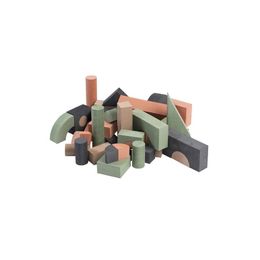 Babytrold Foam building blocks - Antracit - 52 pieces