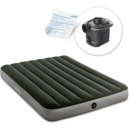 Luftbett Dura-Beam Standard Series Prestige Downy Full 191 x 137 x 25 cm mit Batteriepumpe - Intex