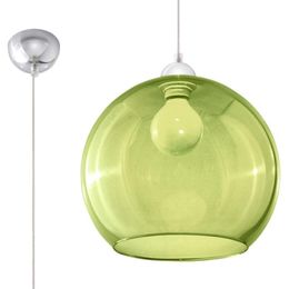 SOLLUX Grüne BALL Pendelleuchte