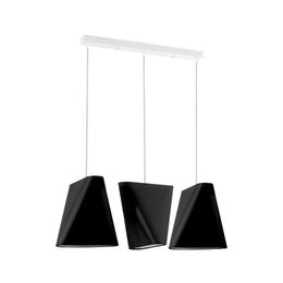 Lampada a sospensione tripla nera 3x E27 Triple schwarz Pendelleuchte 3x E27 - SOLLUX