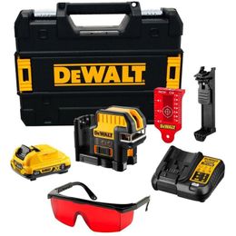 Laser-Wasserwaage Rotes Kreuz 2 Punkte 10,8V - DCE0822D1R - Dewalt