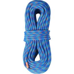 VEVOR 10,2 mm dynamisches Kletterseil, 40 m (131 Fuß) Outdoor-Kletterseil, 25 kN Bruchspannung, dehnbares Faserseil mit Stahlkarabinerhaken für