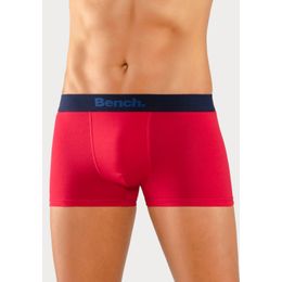 Bench. Herren Boxer, rot, blau, grau-meliert, navy, Größe L