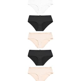 next Panty Damen Gr&ouml;&szlig;e M beige / schwarz / wei&szlig;