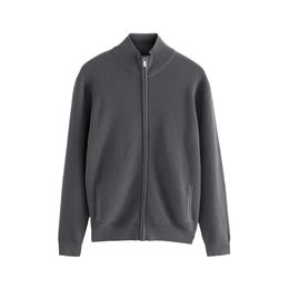 next Strickjacke Herren Größe XS grau