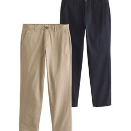 next Hose Herren Größe 46 beige / navy