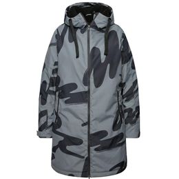 Ulla Popken Raincoat female Grey size 54-56