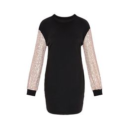 NAEMI Kleid Damen Größe 42 nude / schwarz