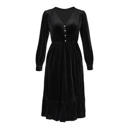 NAEMI Cocktailkleid Damen Größe 36 schwarz Winterkleid