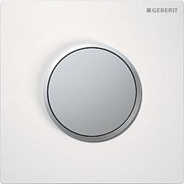 Geberit Hytouch Sigma 10 Urinalsteuerung 116015KL1 pneumatisch, weiß/mattverchromt