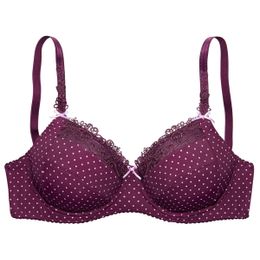 Damen B&uuml;gel-BH marsala-rosa Gr&ouml;&szlig;e 75D