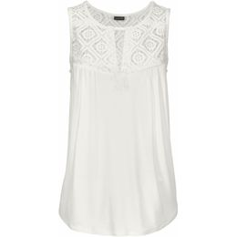 Lascana Damen Strandtop, creme, Gr&ouml;&szlig;e 36/38