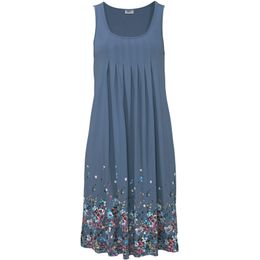 Beachtime by Lascana Damen Strandkleid, blau, Gr&ouml;&szlig;e 34