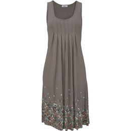Beachtime by Lascana Damen Strandkleid, taupe, Gr&ouml;&szlig;e 34