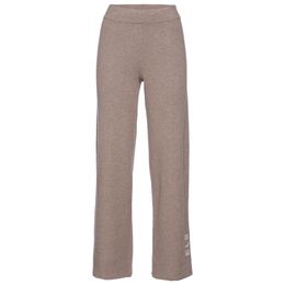 ELBSAND Damen Strickhose, taupe, Gr&ouml;&szlig;e 36/38