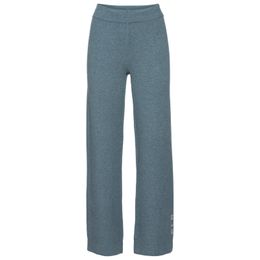 ELBSAND Damen Strickhose, petrol, Gr&ouml;&szlig;e 44/46