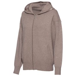 ELBSAND Damen Strickjacke, petrol, Gr&ouml;&szlig;e 36/38