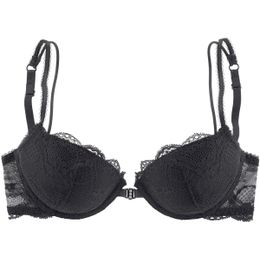 Lascana Damen Push-up-BH, schwarz, Gr&ouml;&szlig;e 85C